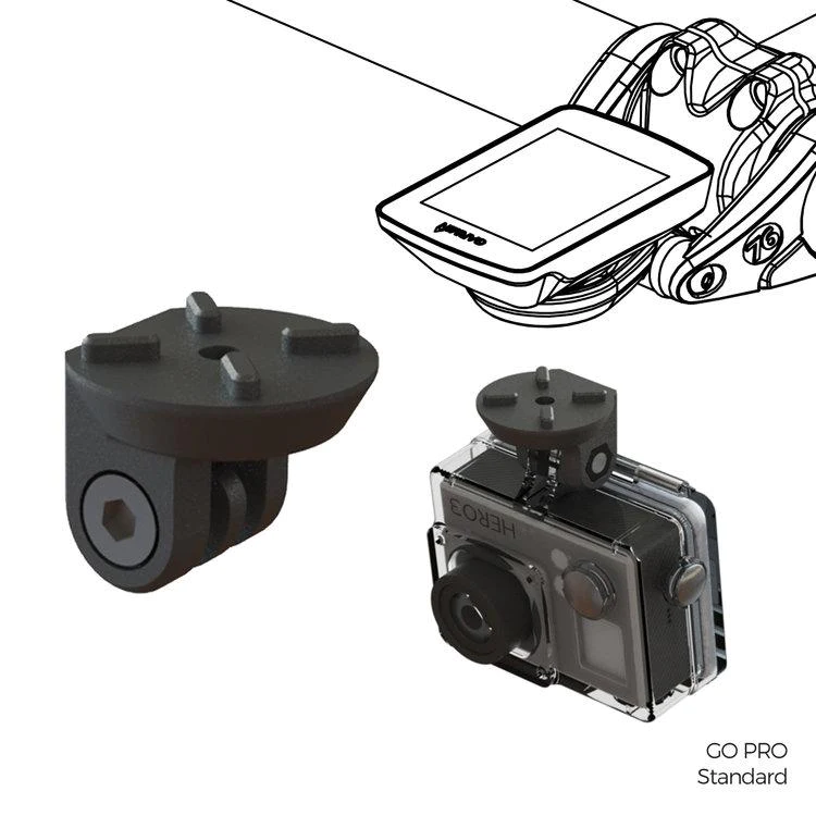 76 Projects 3D Printed GoPro Mount – Saint Cloud