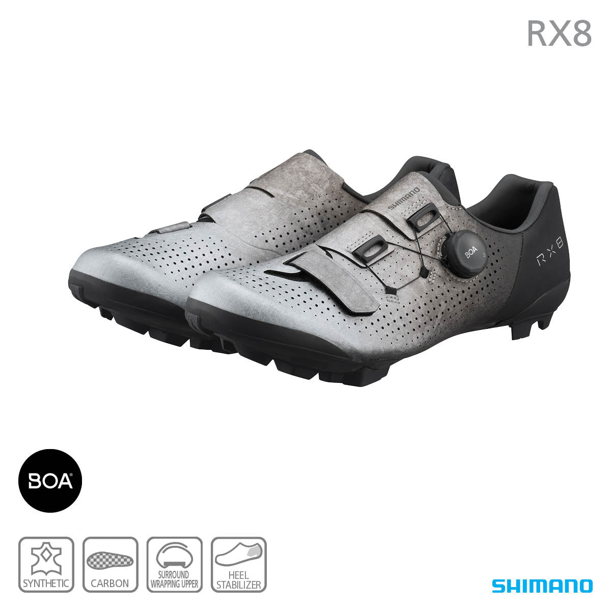 Shimano RX8 Gravel Shoe – Saint Cloud