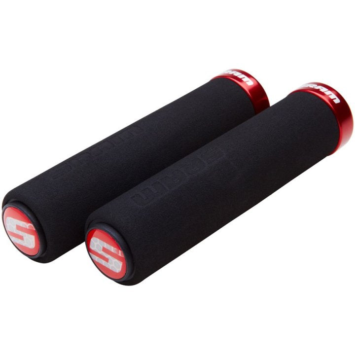 SRAM Locking Grips Foam Black/Red – Saint Cloud