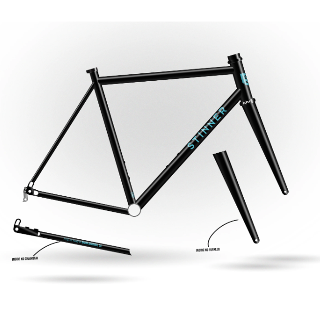 Stinner Gibraltar Steel Frameset – Saint Cloud