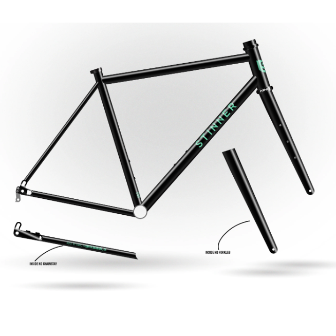Stinner Refugio Titanium Frameset – Saint Cloud