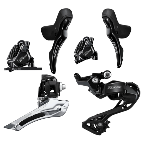 Shimano 105 R7120 12 Speed Disc Groupset Kit – Saint Cloud